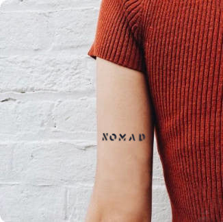 Nomad | Minimalist Tattoo